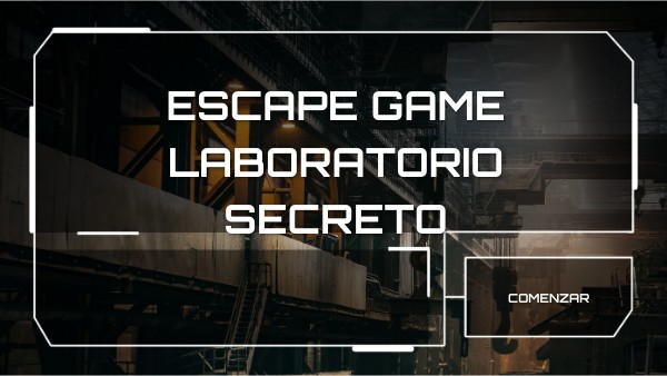 ESCAPE GAME LABORATORIO