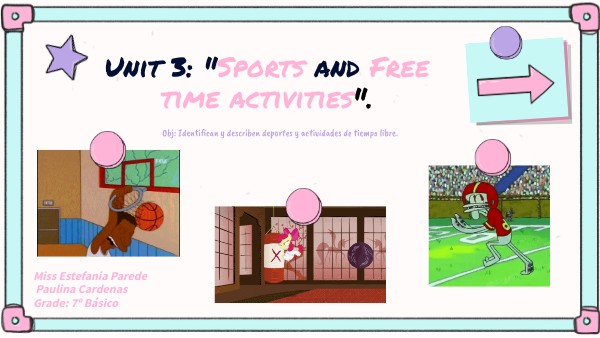 Unit 1: SPORTS | Genially