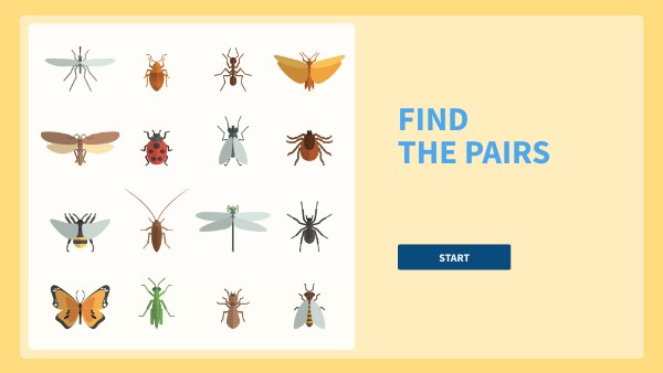 FIND THE PAIRS | Genially