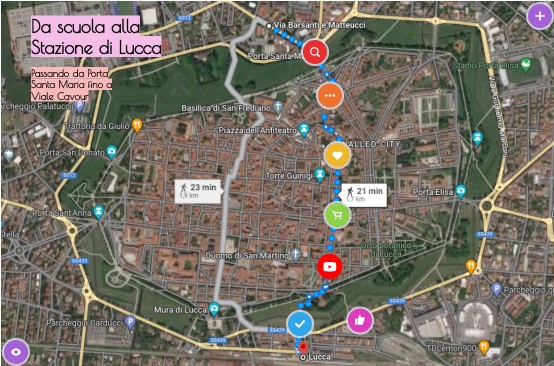 Mappa Lucca Frediani