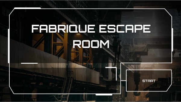 FACTORY ESCAPE GAME