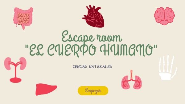 ESCAPE ROOM: EL CUERPO HUMANO | Genially