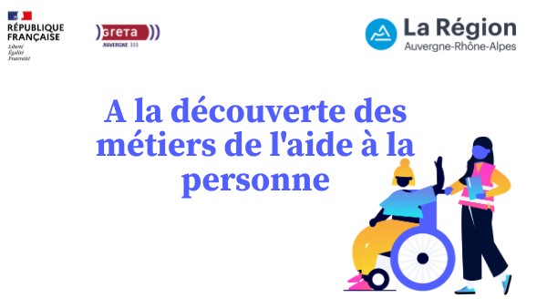 ICOP POLE EMPLOI : à la découverte des métiers de l'aide à la personne