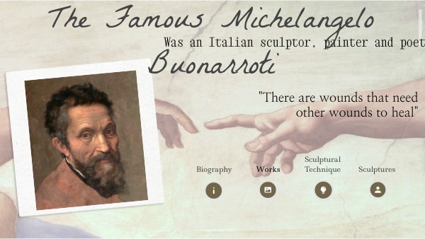 michelangelo buonarroti | Genially