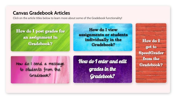 Gradebook Slide