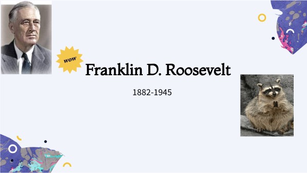 Franklin D. Roosevelt