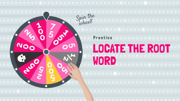 Root Word Wheel