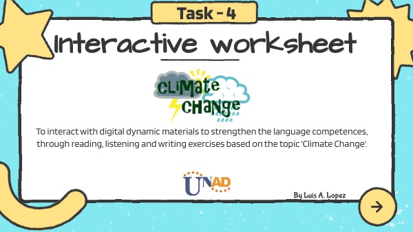 Interactive materials in language learning. | Genially