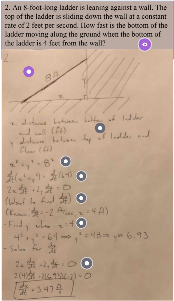 Related Rates Solution