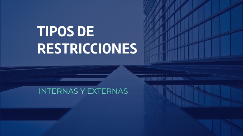TIPOS DE RESTRICCIONES | Genially