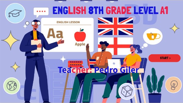 ENGLISH LESSONS LEVEL A1 -8TH GRADE