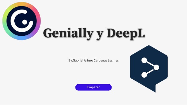 Presentación de Genially y DeepL