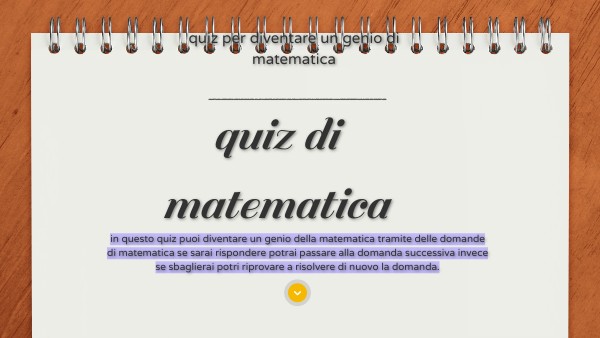 NOTEBOOK QUIZ