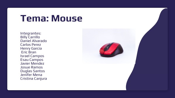 Tema: Mouse