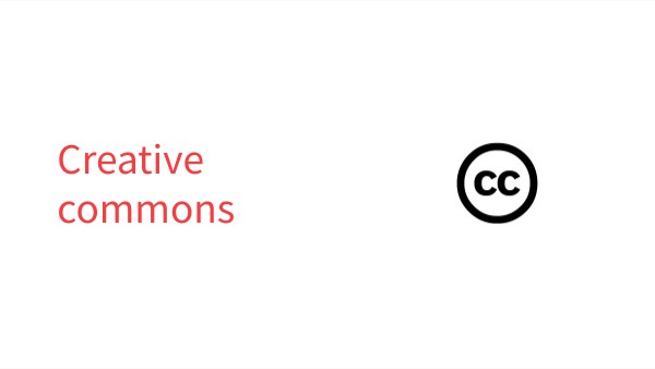 Creative commons | Genially