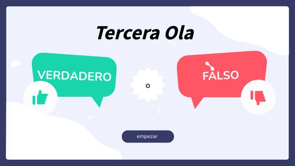 Tercera Ola | Genially