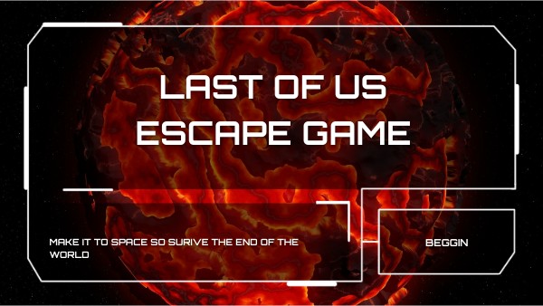 LAST OF US ESCAPE GAME