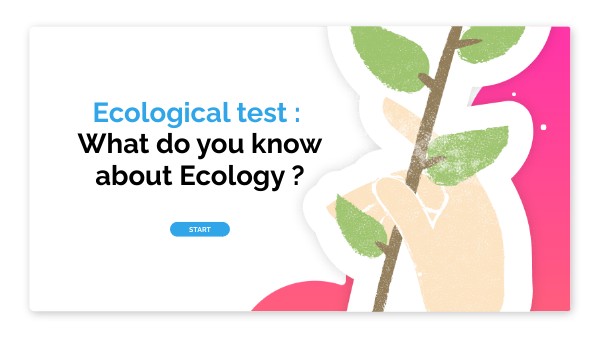 Ecological quiz | Genially