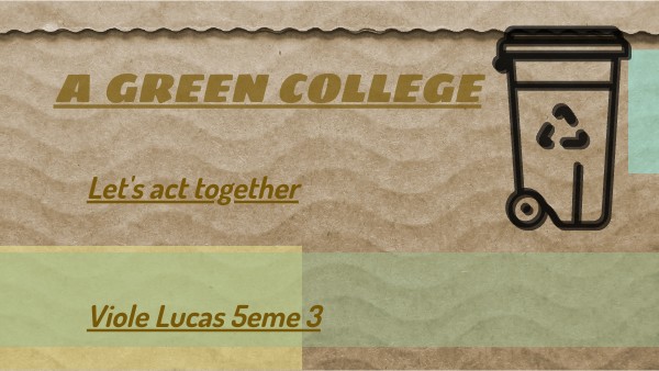 Copie - Collège actions | Genially