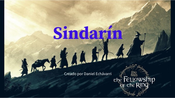 Sindarín Presentación Lengua | Genially