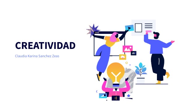 Creatividad | Genially