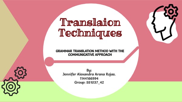 Grammar Translation Method with the Communicative Approach