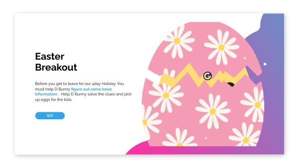 EASTER BREAKOUT | Genially