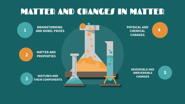 MATTER AND CHANGES IN MATTER