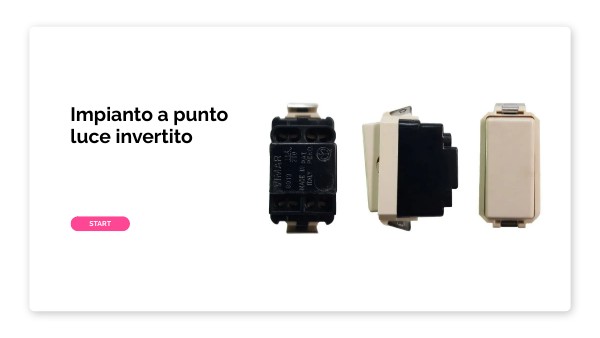 Punto luce invertito