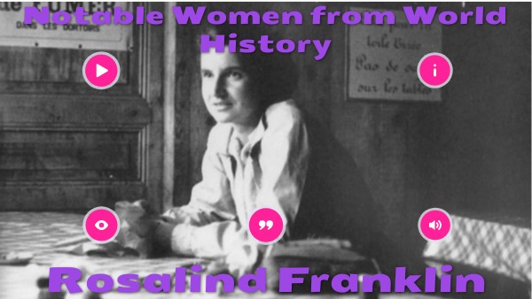 Notable Women from World History | Genially
