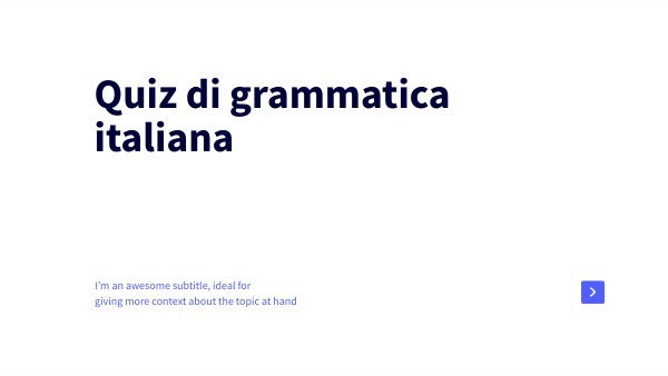 BASIC QUIZ | Genially