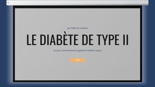 Diabète type II | Genially