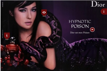 publicité Hypnotic Poison Dior | Genially
