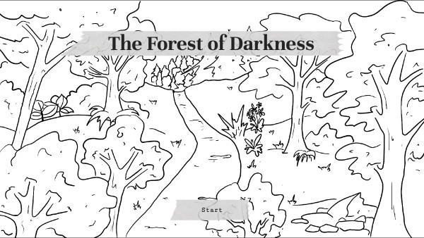 The Forest of Darkness szabadulószoba | Genially