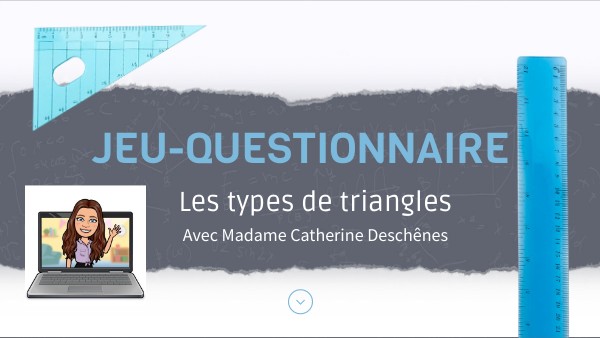 Les types de triangles | Genially