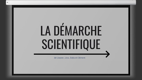 La démarche scientifique | Genially