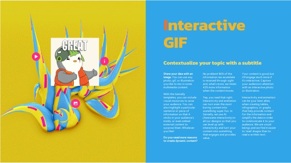 Gif interactif