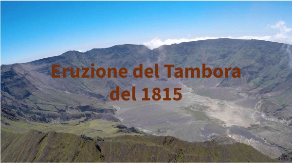 Tambora 1815 | Genially