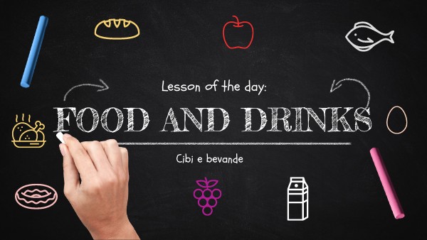 FOOD AND DRINKS | Genially