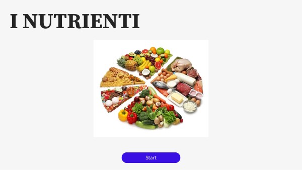 I NUTRIENTI