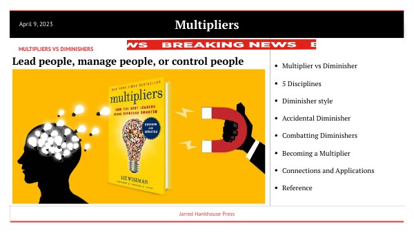 Multipliers | Genially