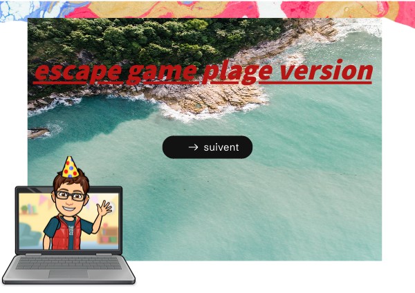 escape game - PLAGE VERSION