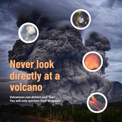 VOLCANIC ERUPTION (REAL)