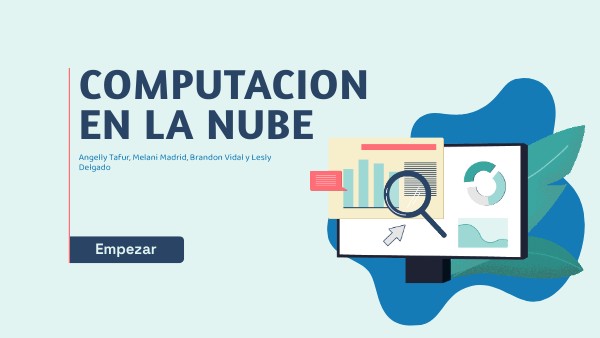PRESENTACIÓN COMPUTACION EN LA NUBE | Genially