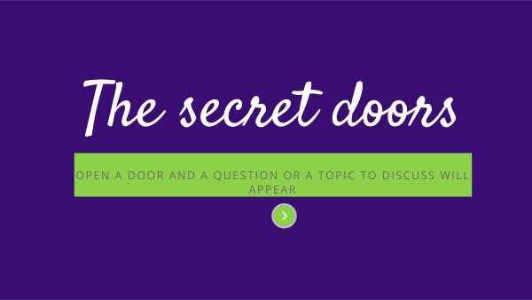 The secret doors - Simple past questions | Genially