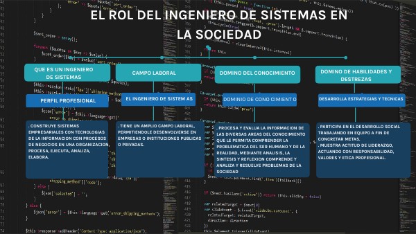 PERFIL DE INGENIERO DE SISTEMAS ROL ESPECIFICO