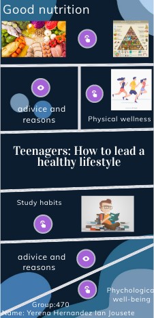 Teenagers: How to lead a healthy lifestyle | Genially