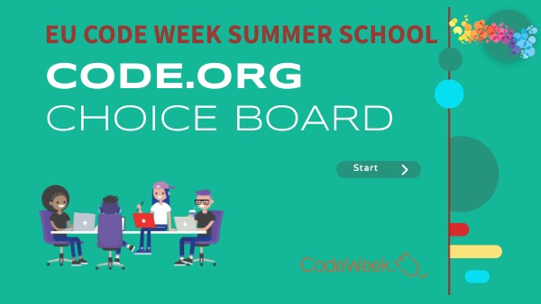 Code.org choice board | Genially
