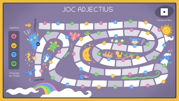 Joc adjectius | Genially