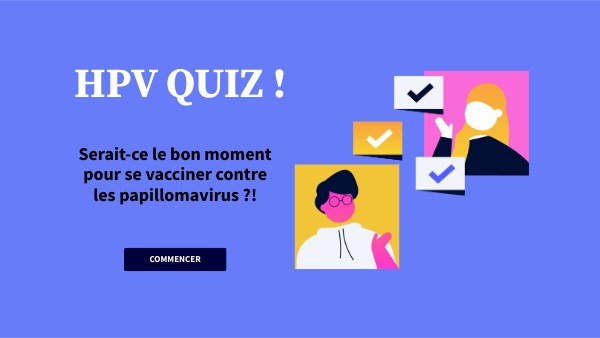 Quiz papillomavirus | Genially